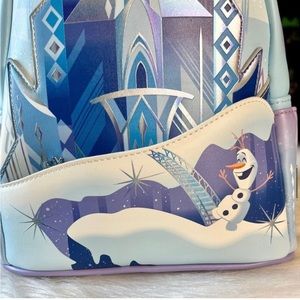 Loungefly | Bags | Frozen Disney Elsa Castle Loungefly Mini Backpack ...
